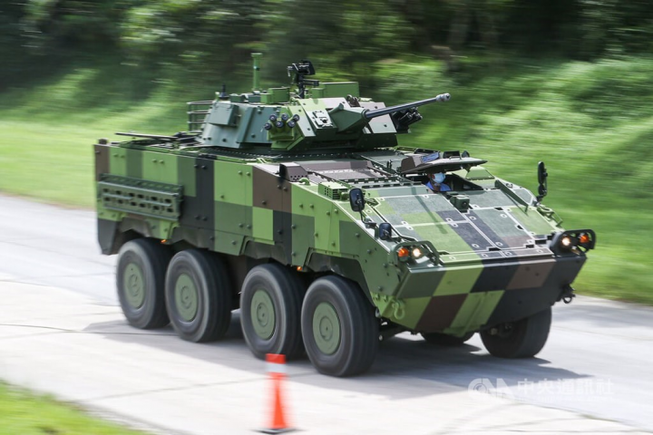 Taiwan can roll out 72 indigenous armored vehicles per year: maker ...