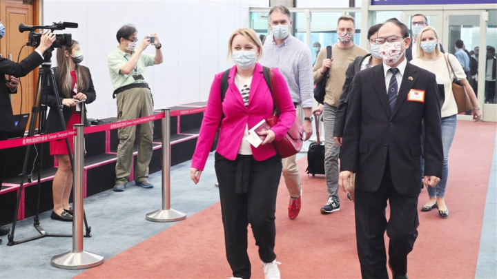 Lithuanian economic official arrives in Taiwan with tech delegation ...