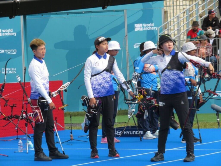 Taiwan wins recurve women's team gold at Archery World Cup|English News ...