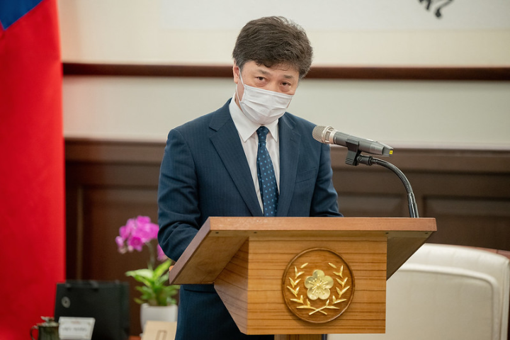 President Tsai meets University of Tokyo Professor Matsuda Yasuhiro ...