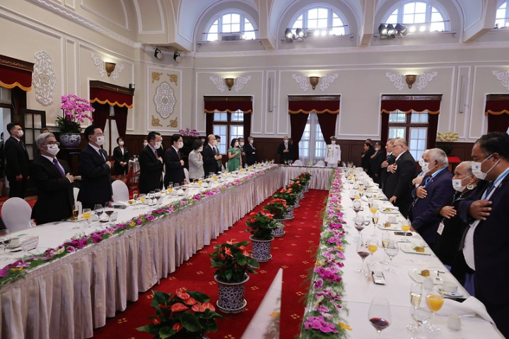 President Tsai hosts state banquet for Prime Minister Kausea Natano of ...