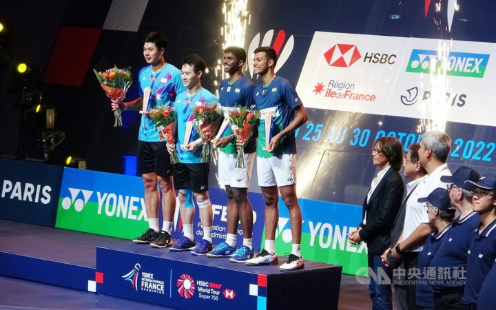 Taiwan men's doubles shuttlers finish second at BWF French Open|English ...