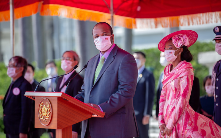 President Tsai welcomes King Mswati III and Inkhosikati LaMashwama of ...