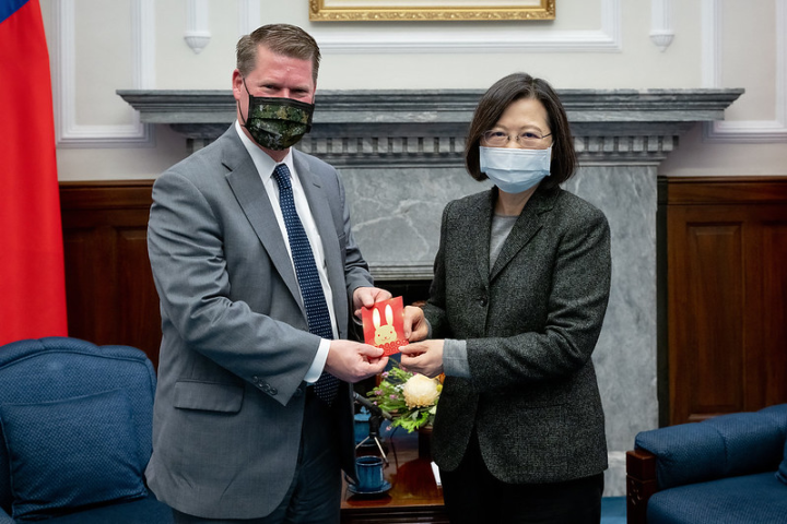 President Tsai meets Project 2049 Institute delegation|English News | 僑務電子報