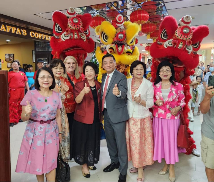 駐布里斯本辦事處陶令文走訪僑社賀新年|大洋洲 | 僑務電子報
