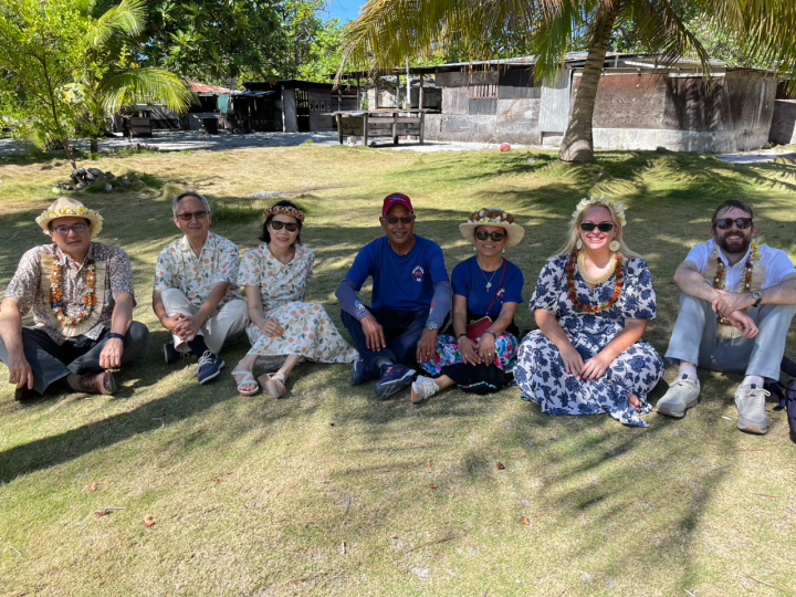 夏季昌出席馬紹爾Mejit島活動|大洋洲 | 僑務電子報