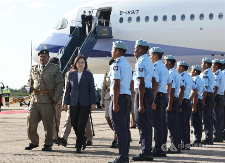 Tsai begins 3-day visit to Belize after wrapping up Guatemala tour ...
