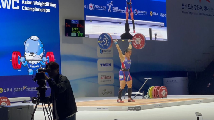 Young Taiwanese scores 3 golds at Asian Weightlifting Championships ...