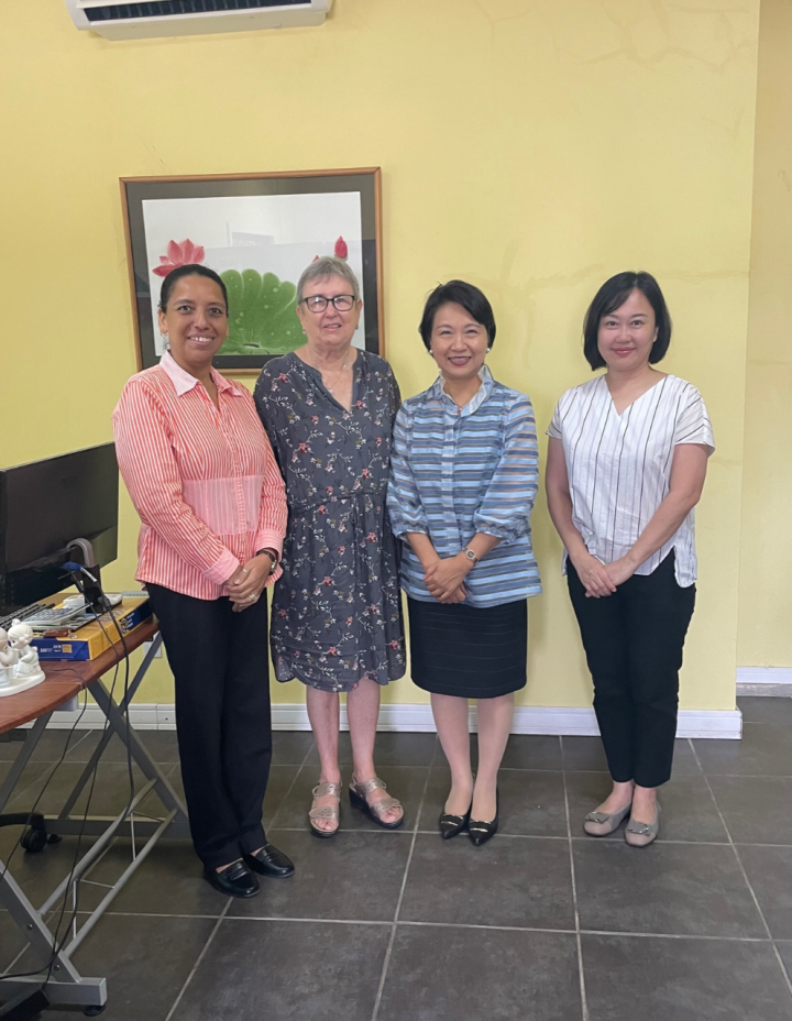 徐儷文拜會「貝里斯視障協會」(BCVI)會長Joan Musa|中南美洲 | 僑務電子報