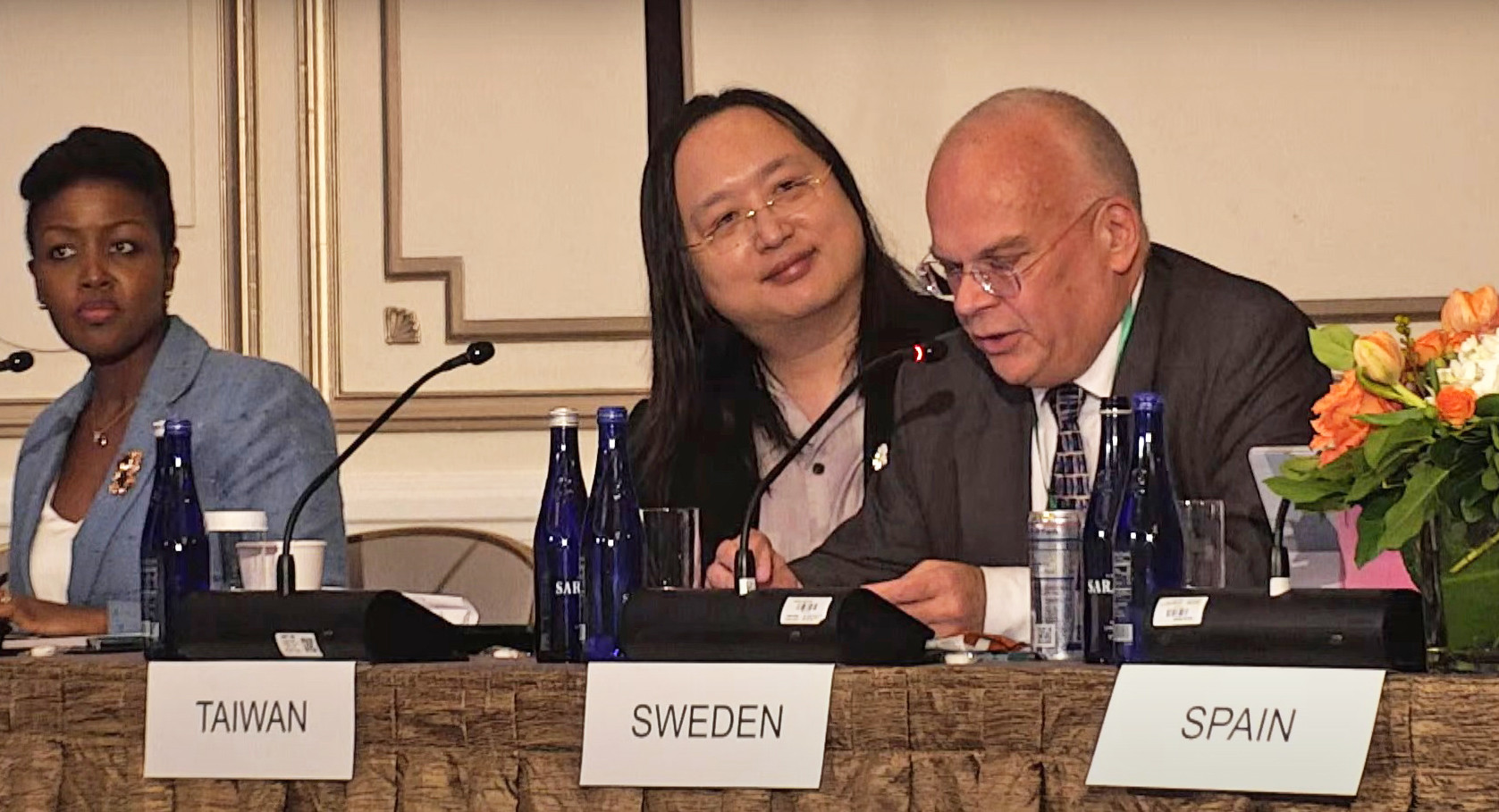 Minister of Digital Affairs Audrey Tang Attended the High-level Meeting ...