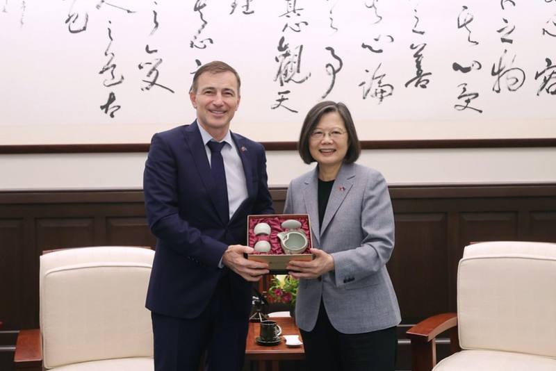 President Tsai meets delegation led by European Parliament-Taiwan ...