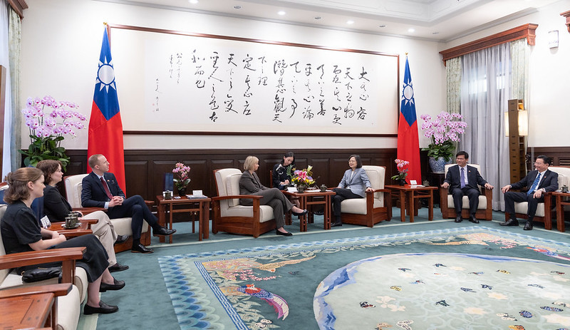 President Tsai meets Norwegian Liberal Party Leader Guri Melby|English ...