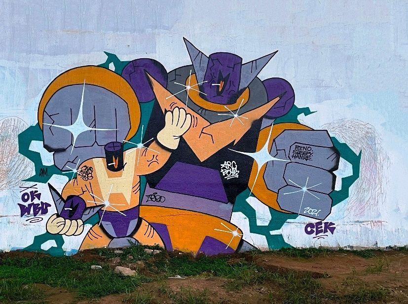 Show Your Graffiti Skills! 7 Riverside Embankment Walls Painted White ...