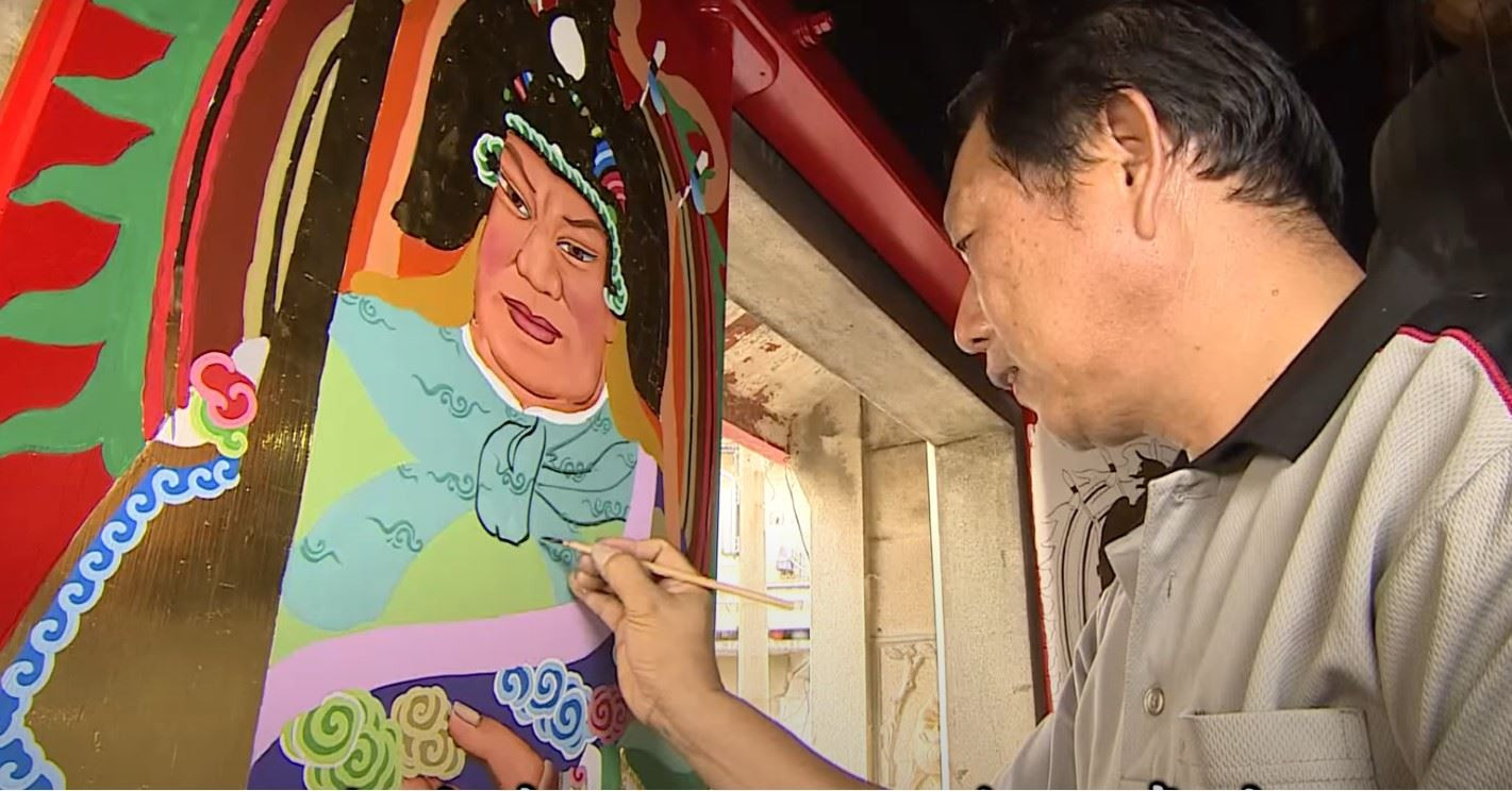 Cultural Features：Temple Painter | Su Rong-ren|English News | 僑務電子報