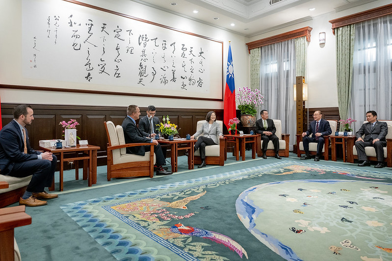 President Tsai meets Commander-in-Chief of US Veterans of Foreign Wars ...