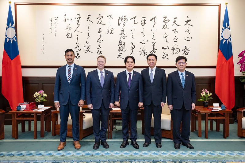 President Lai meets former United States Deputy National Security ...