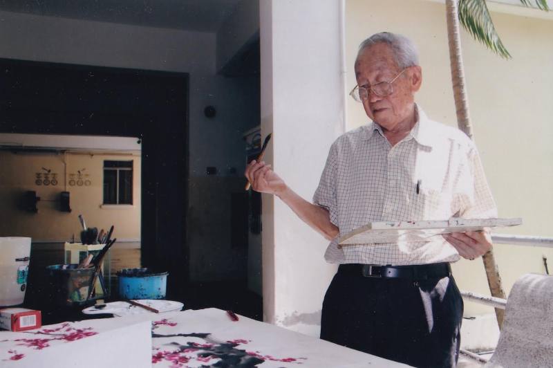 Penang, Malaysia art teacher Tan Chiang Kiong has promoted art ...