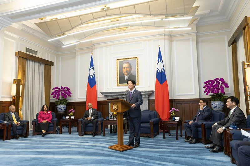 President Lai meets delegation led by Marshall Islands Nitijela Speaker ...