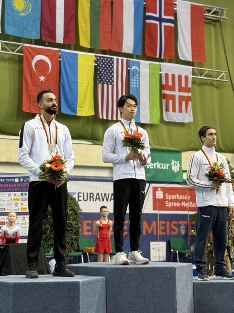 Taiwan gymnast Shiao Yu-jan wins gold at Cottbus World Cup|English News ...