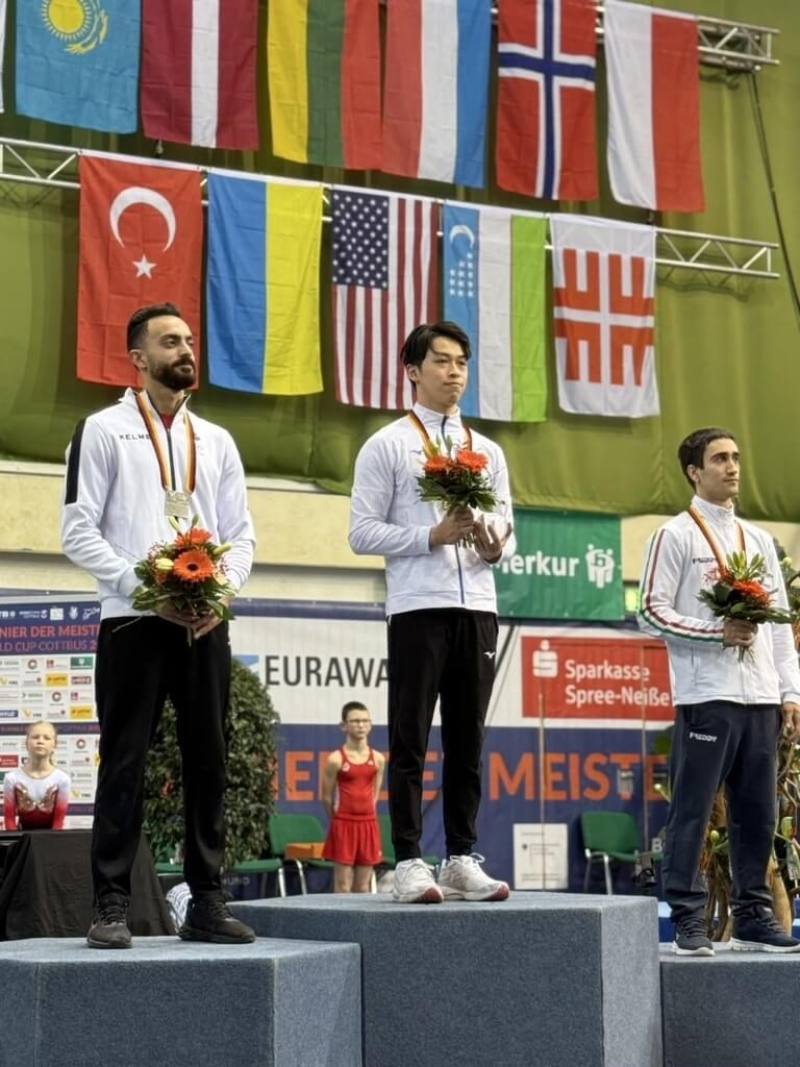 Taiwan gymnast Shiao Yu-jan wins gold at Cottbus World Cup|English News ...