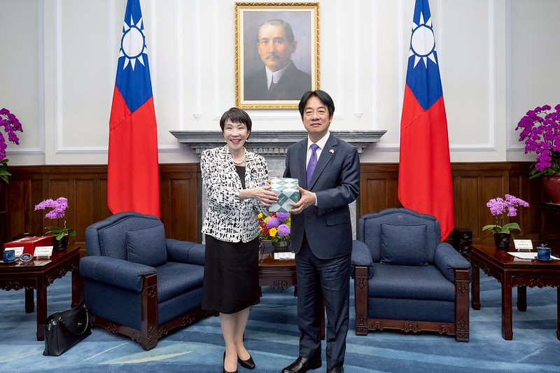 President Lai meets Japanese Diet Member and former Minister of State ...