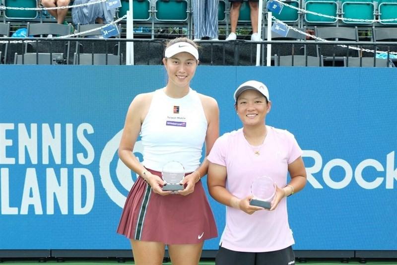 Taiwan's Chan, China's Jiang lose in finals of WTA event in Cleveland ...