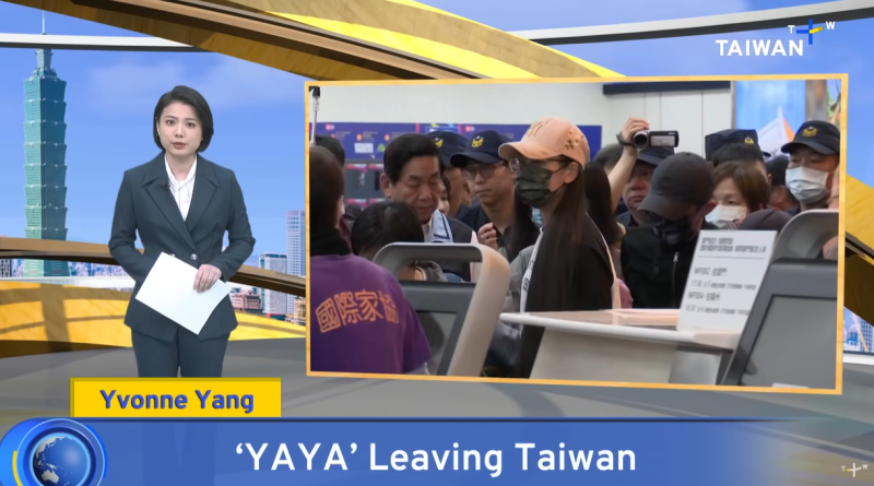 "YAYA" Leaving Taiwan, What's Up Taiwan – News at 20:00, March 25, 2025 ...